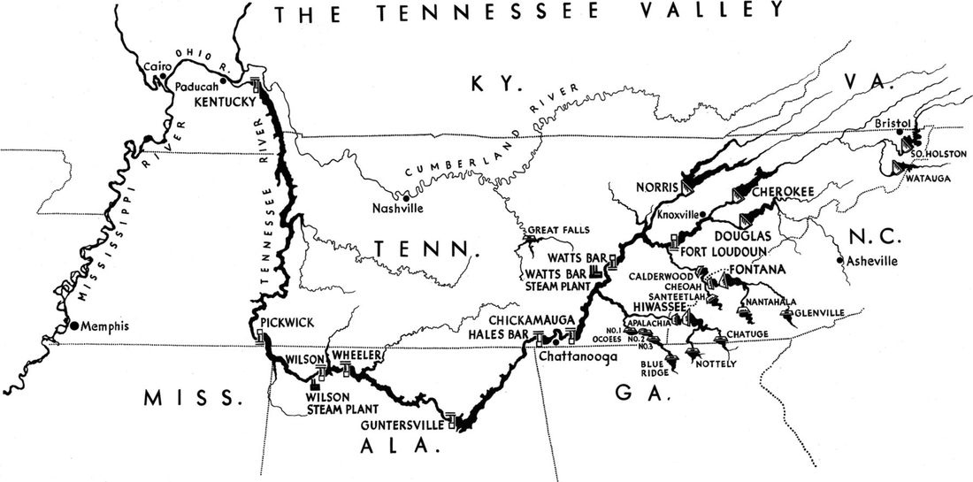 US 51 The Tennessee Valley Authority TVA MR FREEMAN S U S HISTORY 